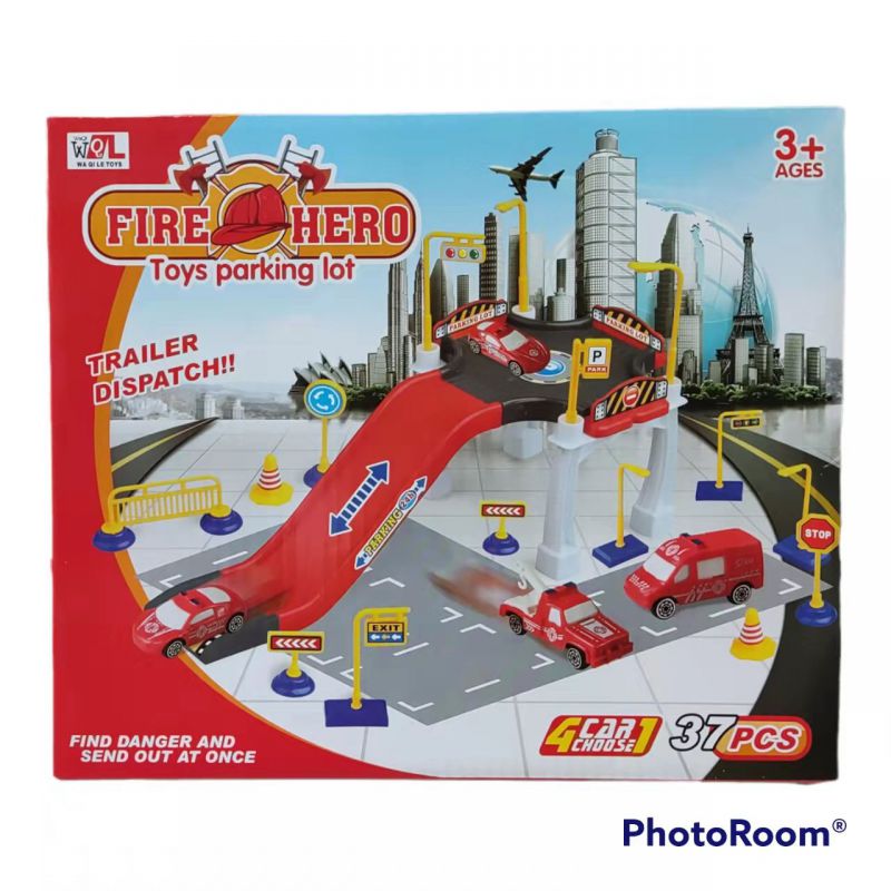 ESTACIONAMIENTO DE BOMBERO 0911 (50334) . – Melocotoys