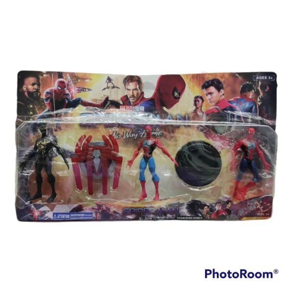 SPIDER MAN X3 CON LUZ Y CAJA MUSICA BLISTER 0145 – Melocotoys
