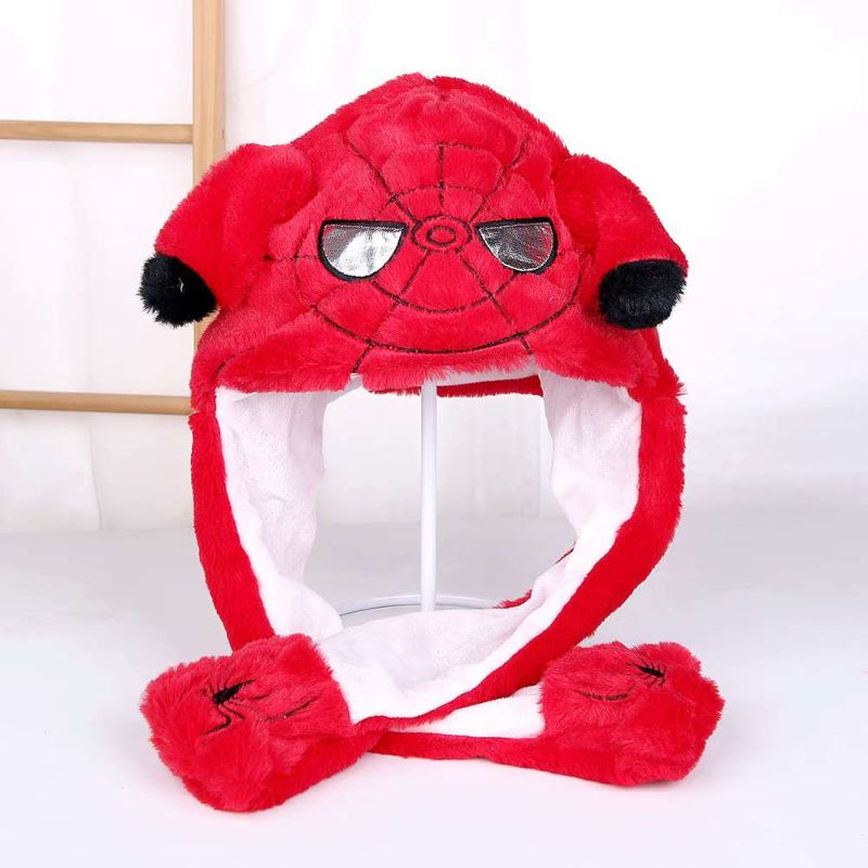 GORRO CON LUZ SPIDER MAN ROJO – Melocotoys