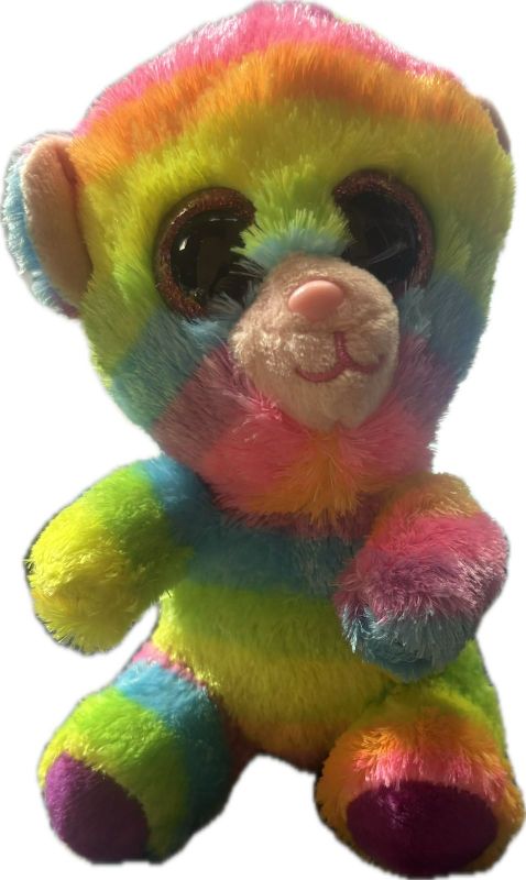 TY OSO ARCOIRIS 15CM – Melocotoys