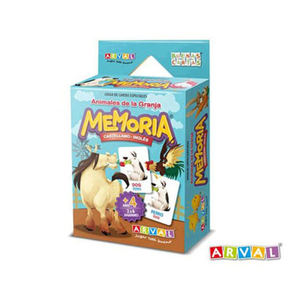AF1003J – Memoria Animales De La Granja Juego De Cartas Especiales ...
