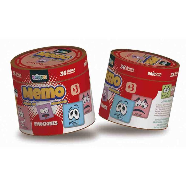 GT4023 – Memo Juego De Memoria Emociones – Melocotoys