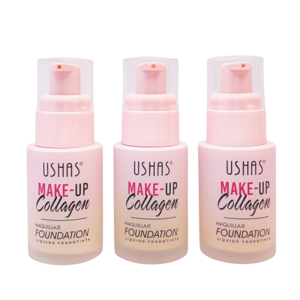 Ushas Base Liquida Make Up Colageno Uc002b Melocotoys