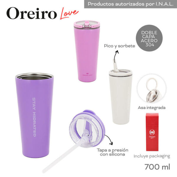 TA30509 – VASO TERMICO OREIRO LOVE 700 ML – Melocotoys